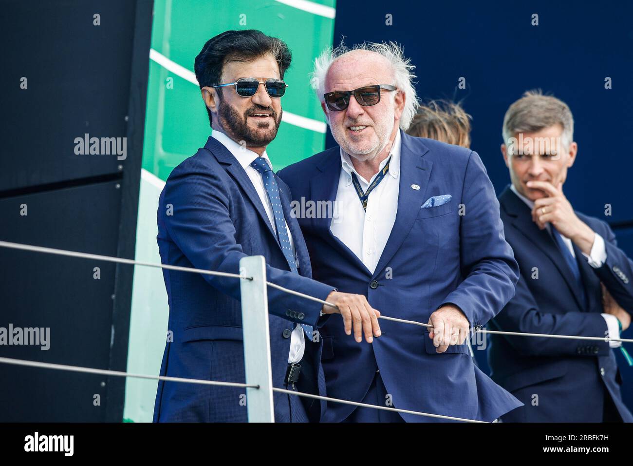 Silverstone, Great Britain. 9th July, 2023. Mohammed Ben Sulayem (UAE ...