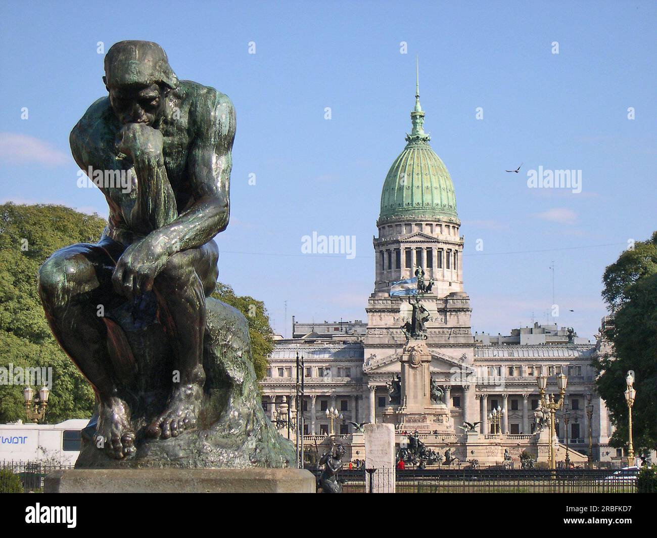 The Thinker 1880 - 1882; France by Auguste Rodin Stock Photo - Alamy