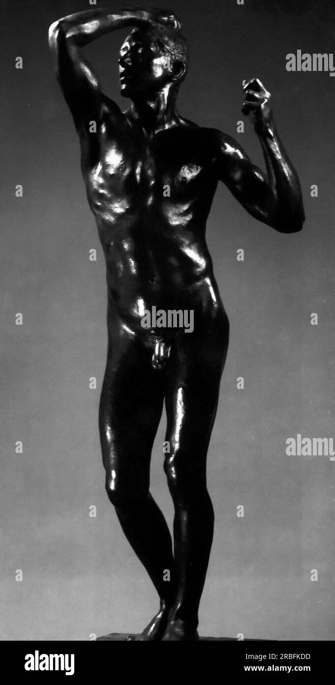 Age of Bronze 1875 - 1876; France by Auguste Rodin Stock Photo - Alamy