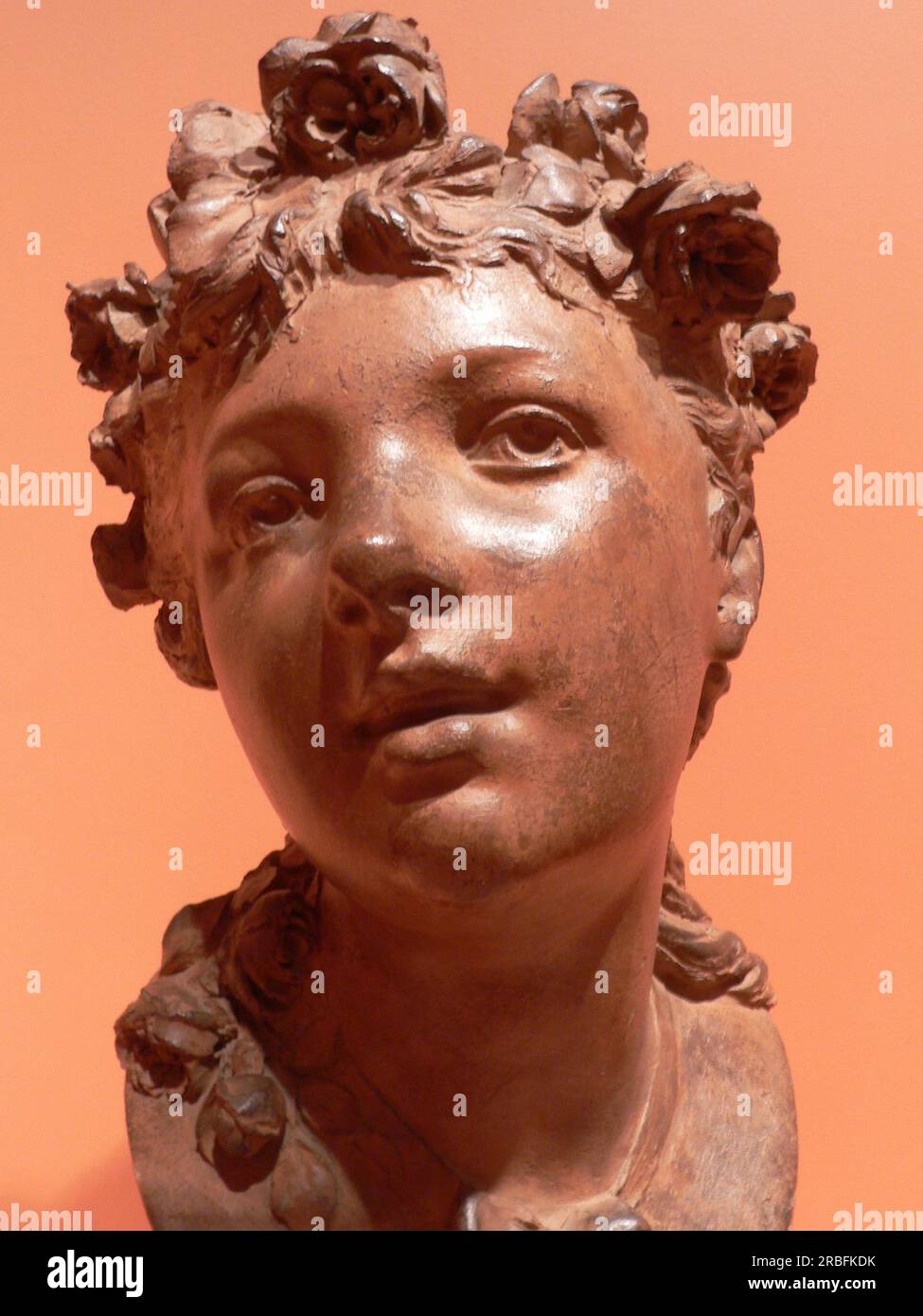 Young girl c.1868; France by Auguste Rodin Stock Photo - Alamy