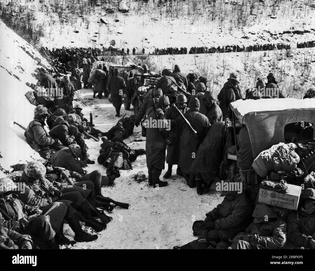Hagaru-ri, Korea: December, 1950 Marines preparing for the long road to ...