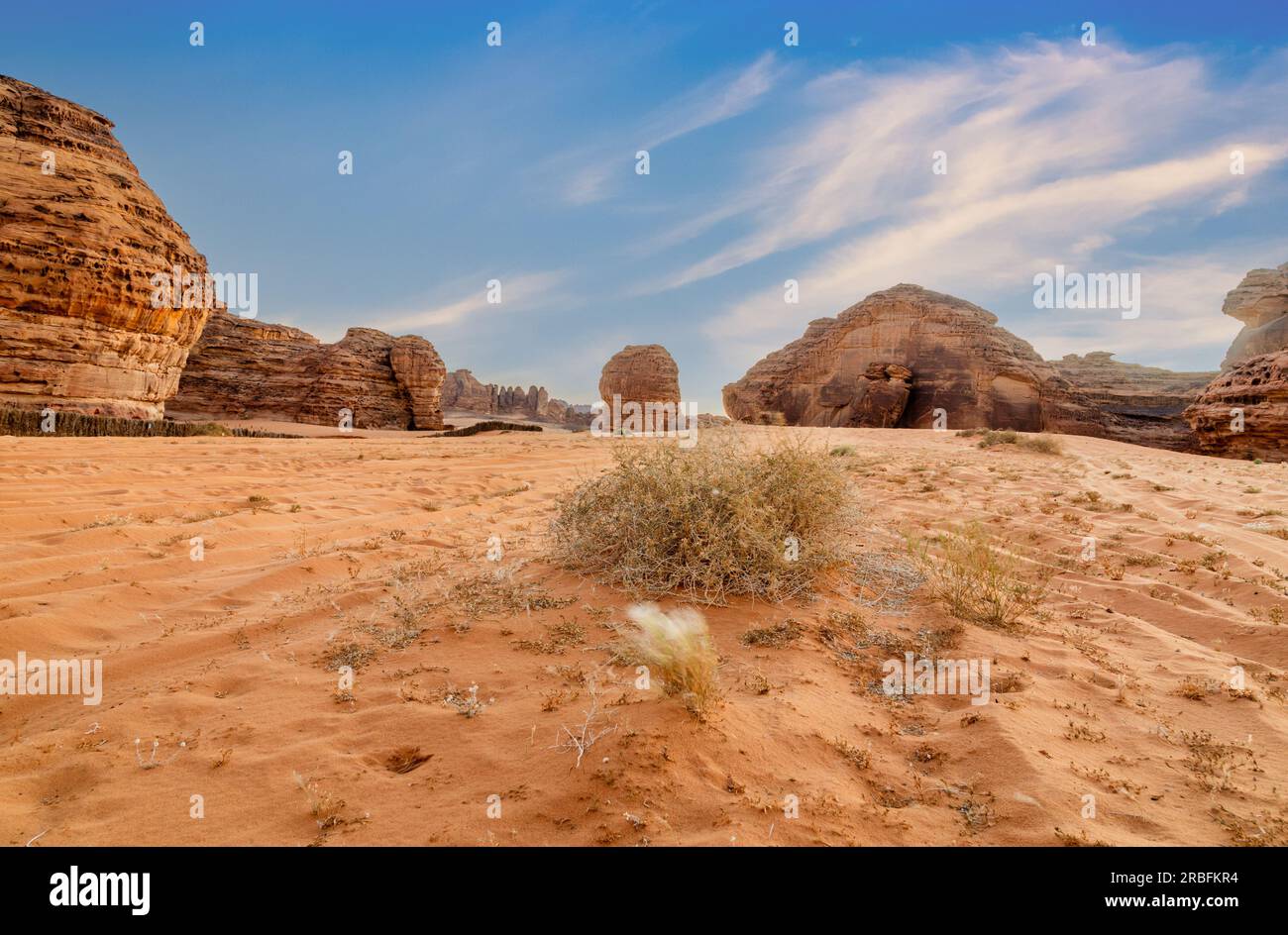 Desert erosion formations near Al Ula, Saudi Arabia Stock Photo - Alamy