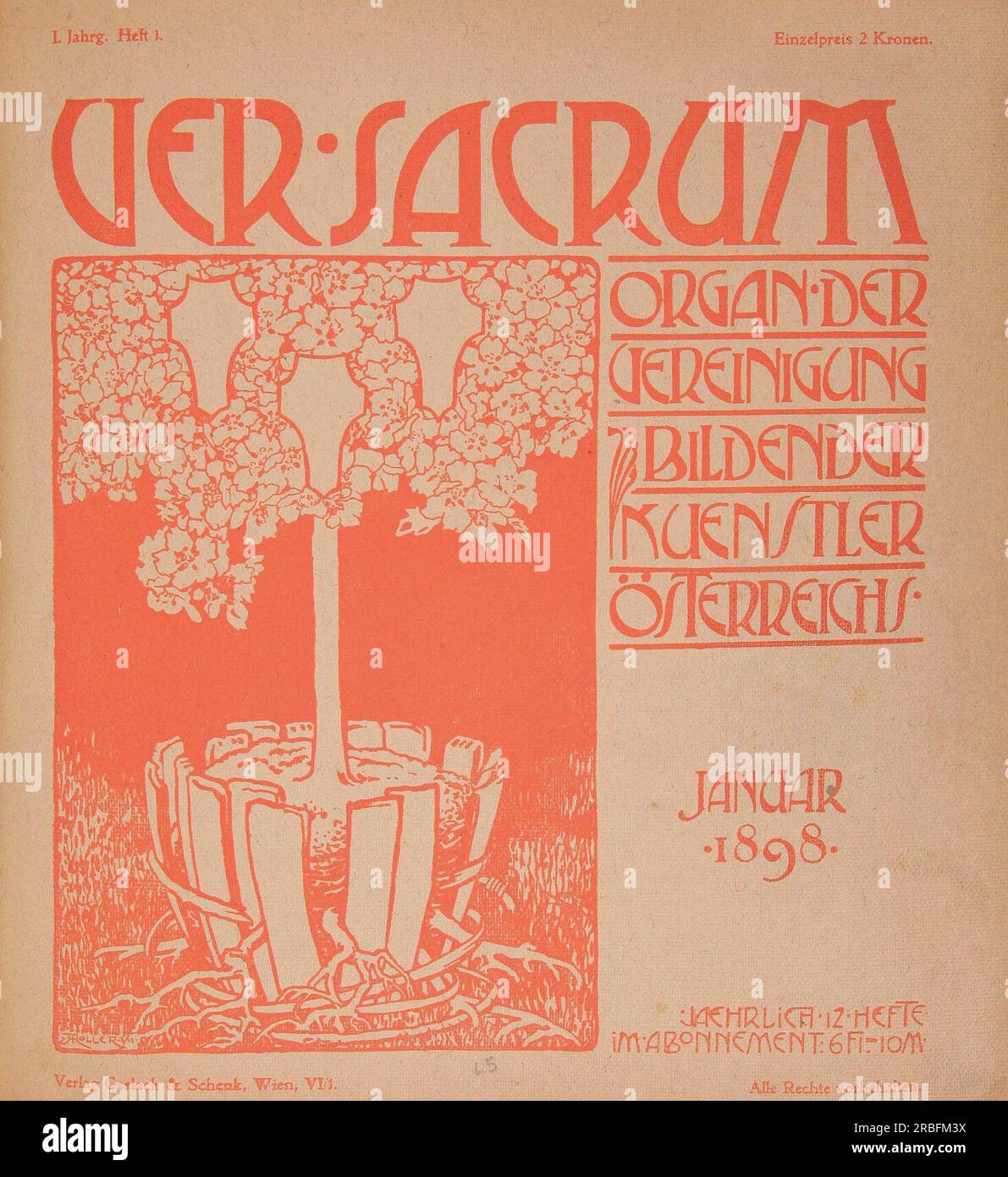 Cover design ver sacrum hi-res stock photography and images - Alamy