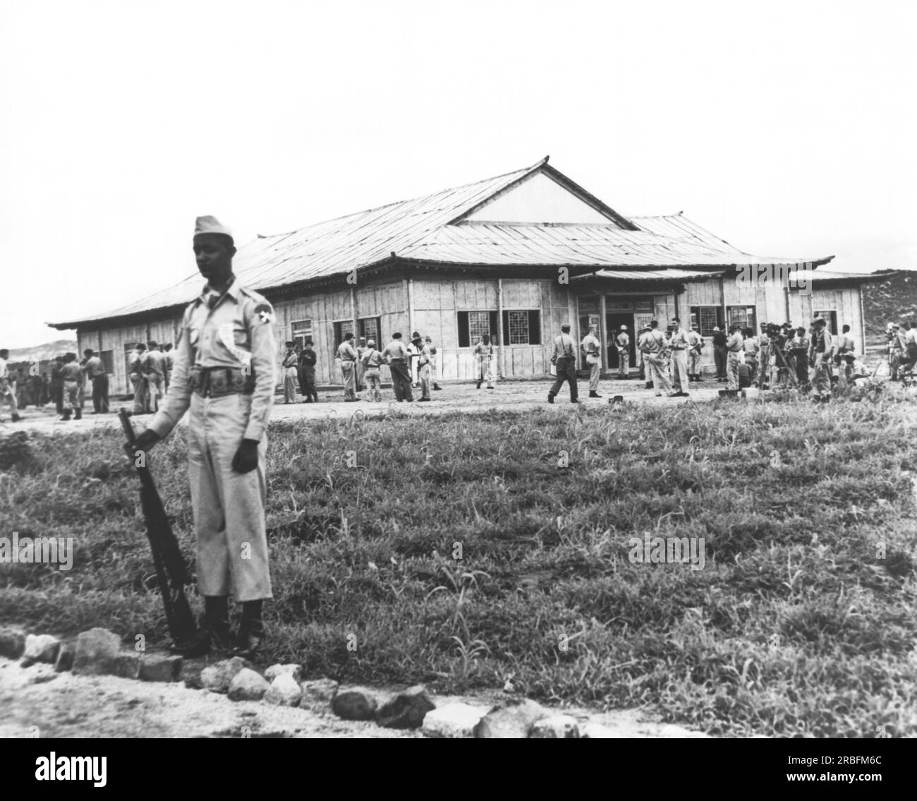 Honour guard korea Black and White Stock Photos & Images - Alamy