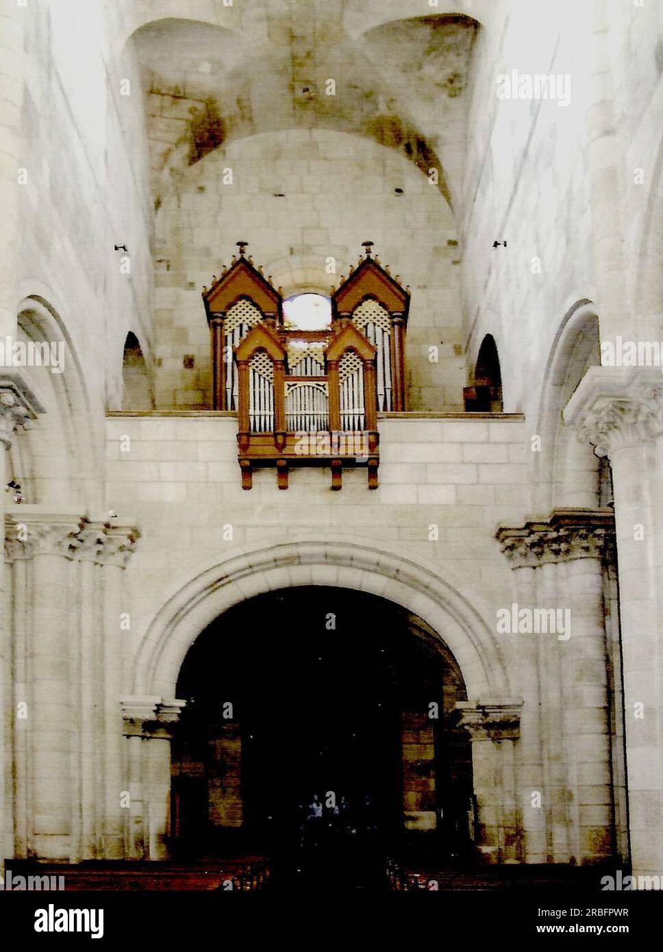 Vault, Abbey Church of St James, Lébény, Hungary 1208 by Romanesque ...