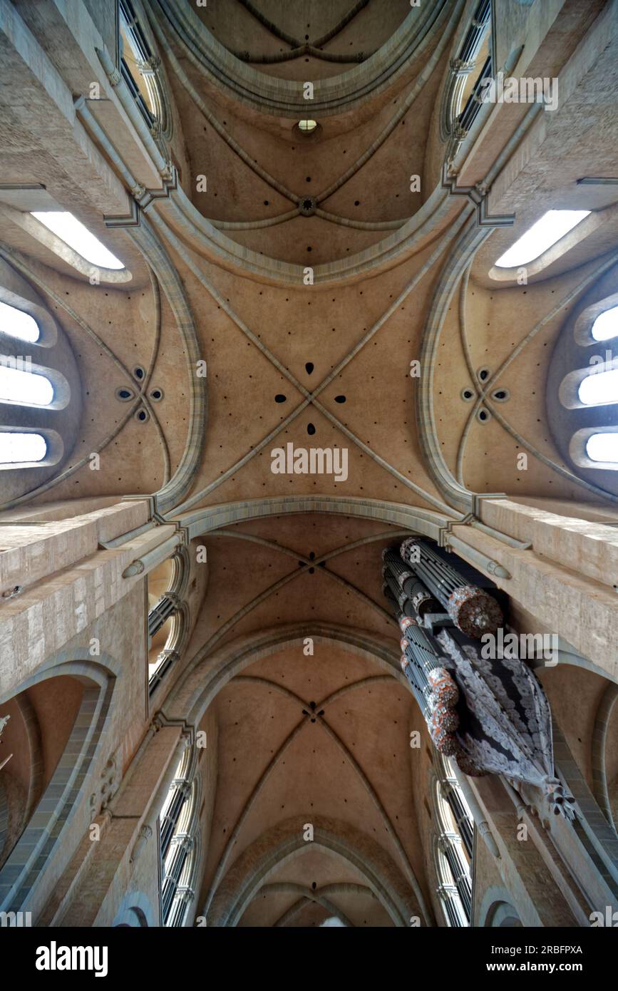 Vaults of Trier Cathedral, Germany 1200 by Romanesque Architecture ...