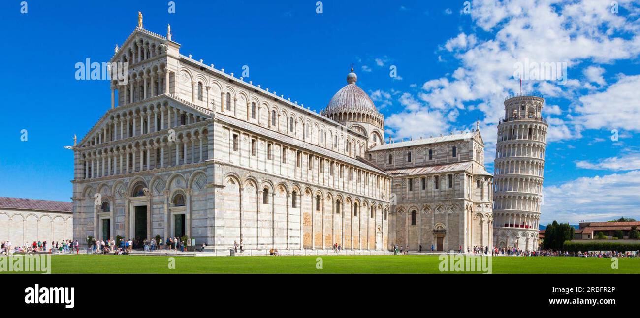 Pisa Cathedral, Italy 1092 by Romanesque Architecture Stock Photo - Alamy