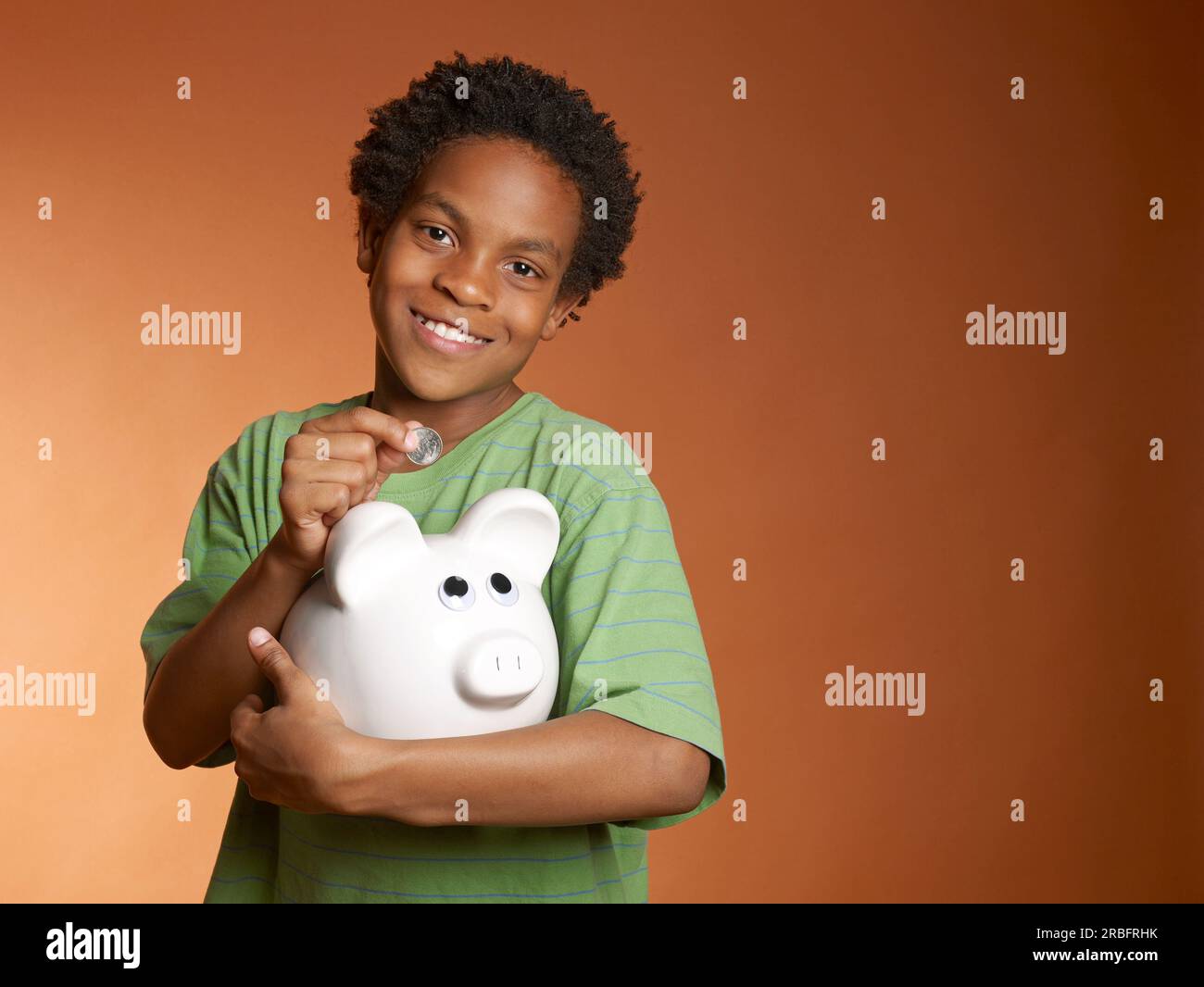 Penny piggy bank hi-res stock photography and images - Alamy