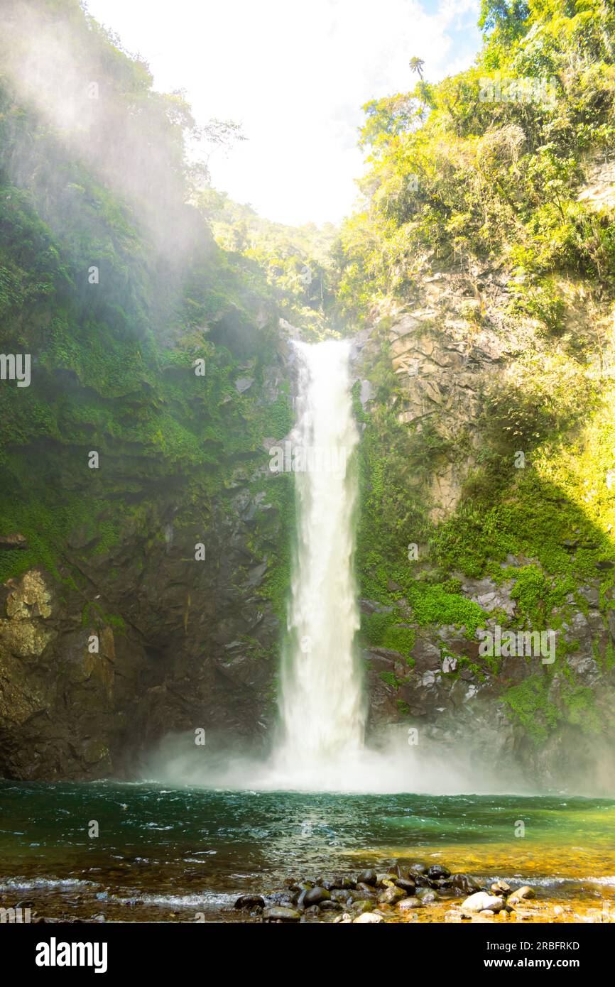 Tappia water falls near Batad rice terraces in Banaue - Philippines ...