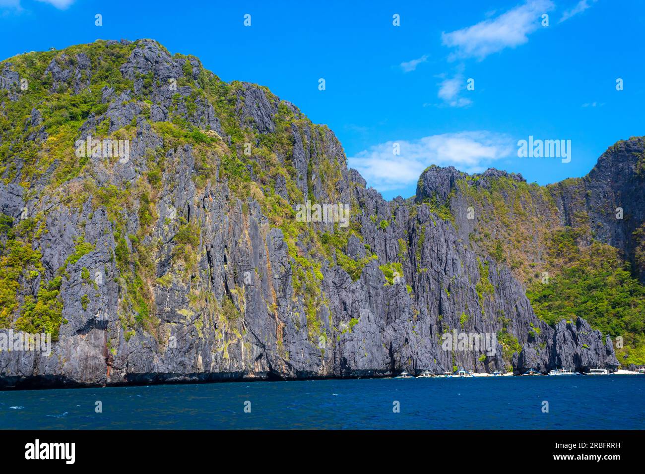 Coastal Scenery of El Nido, Palawan Island, The Philippines, a Popular ...