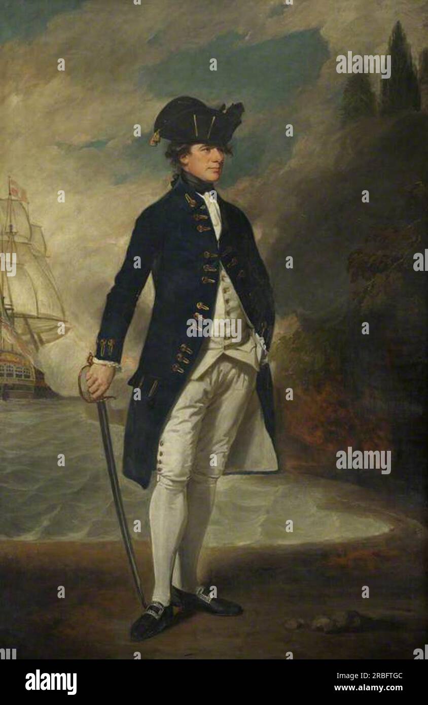 Captain sir hyde parker hi-res stock photography and images - Alamy