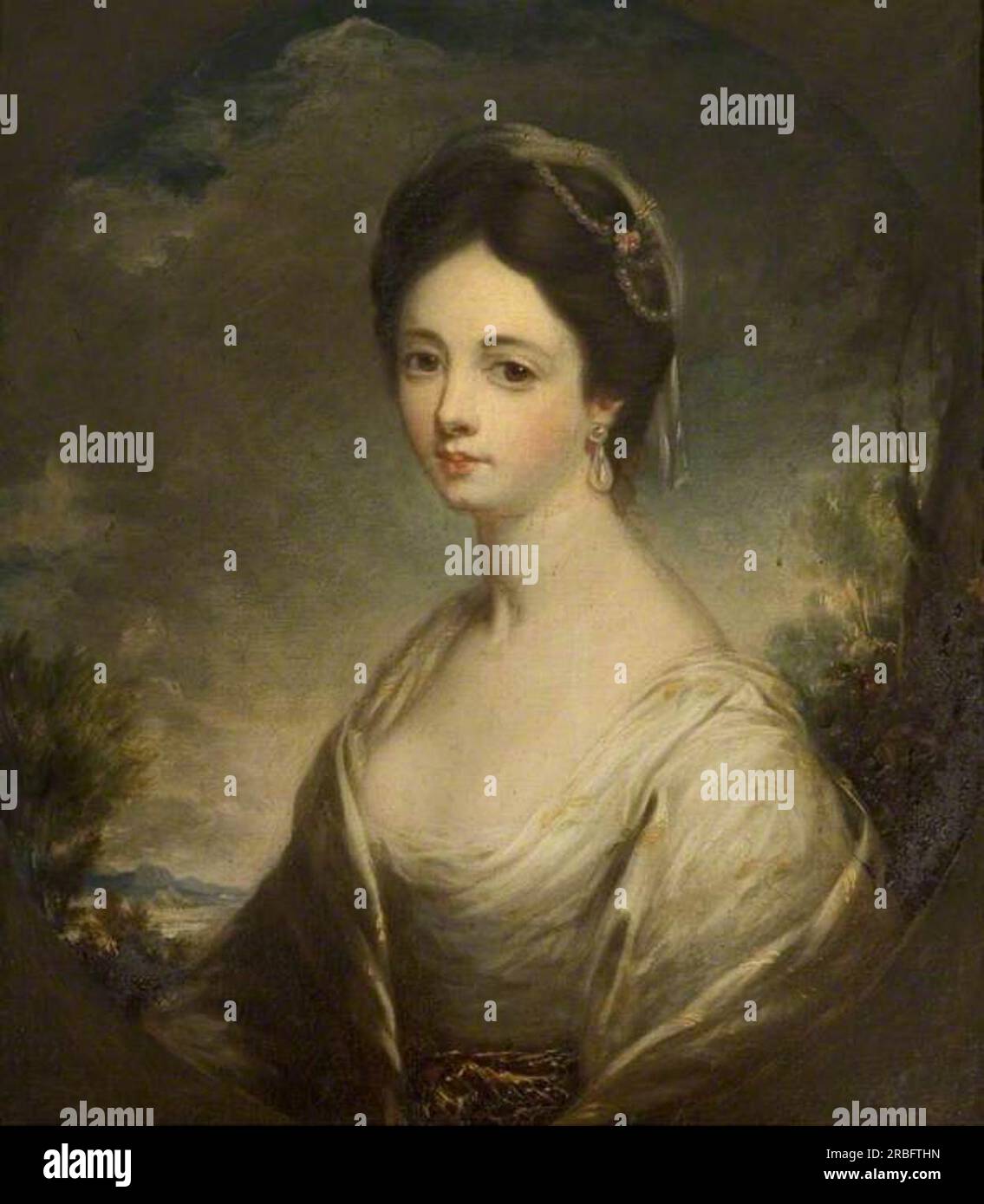 Betsy Hodges (d.1772), Second Wife of Philip Champion de Crespigny by ...