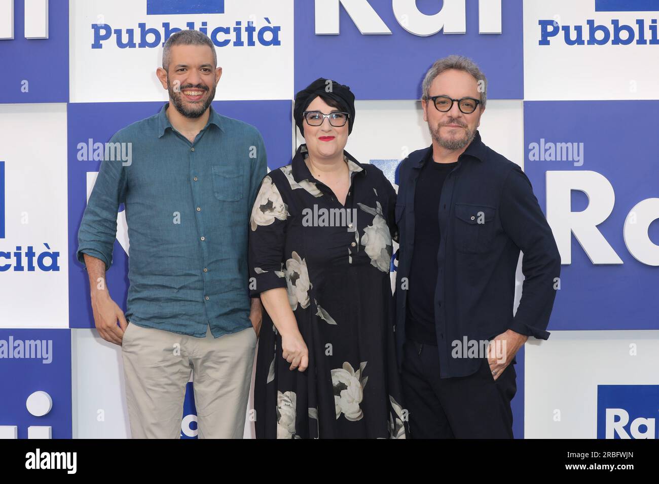 Naples, Italy. 07th July, 2023. Naples, Radio and TV Production Center ...