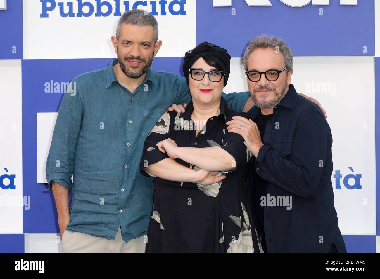 Naples, Italy. 07th July, 2023. Naples, Radio and TV Production Center ...