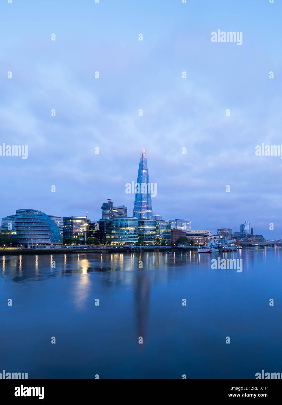 The Shard at dawn Stock Photo - Alamy