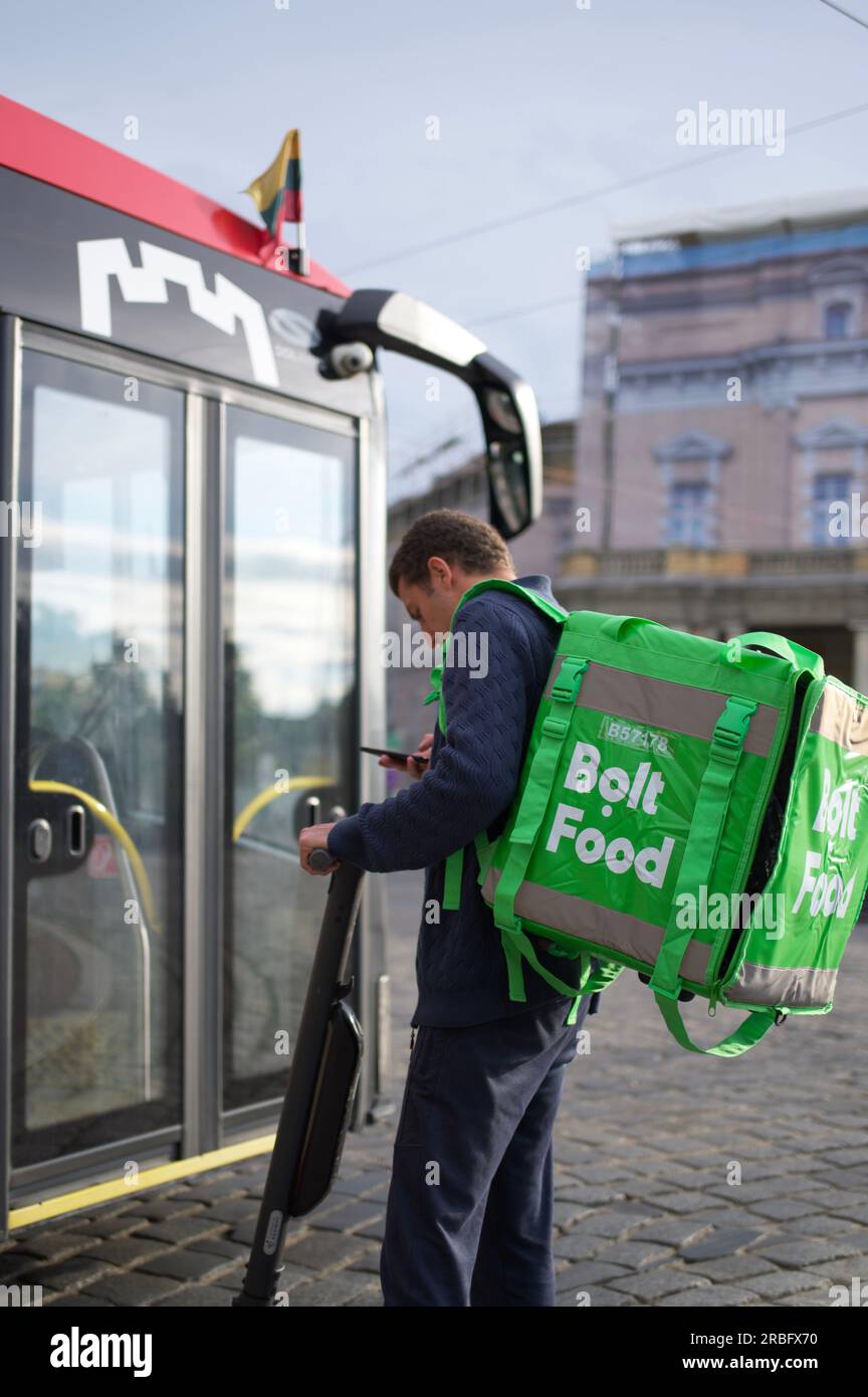 Bolt food delivery hi-res stock photography and images - Alamy