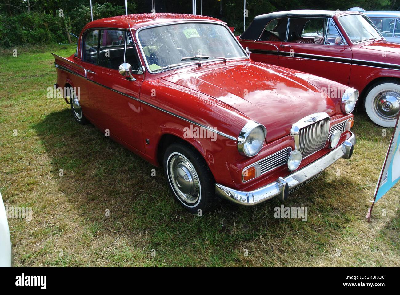 A 1966 Sunbeam Rapier parked on display at the 48th Historic Vehicle ...