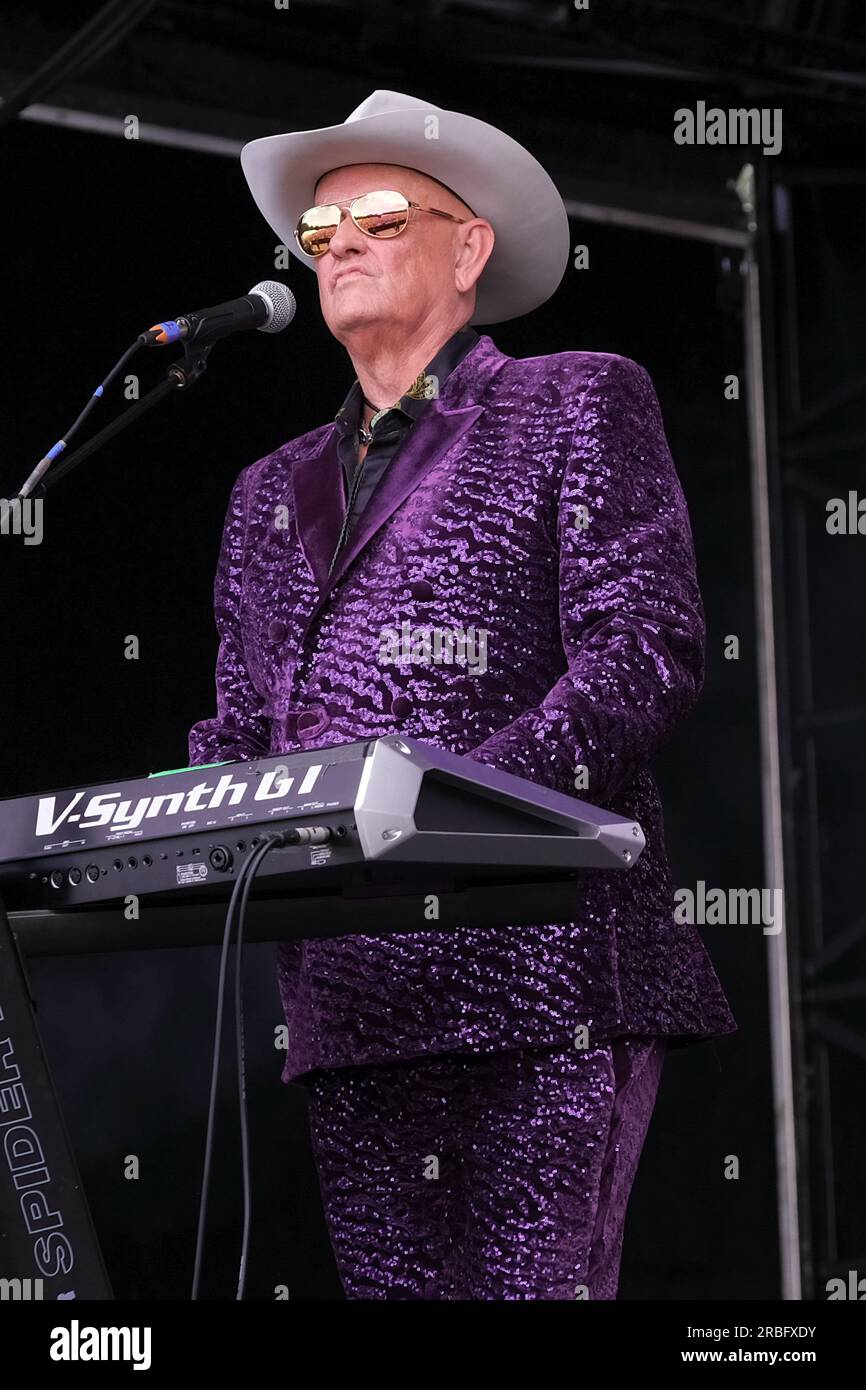 Martyn Ware, keyboard player and singer with English New Wave band ...