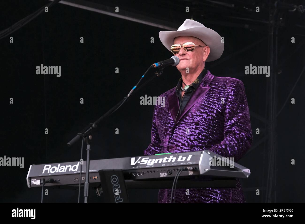 Martyn Ware, keyboard player and singer with English New Wave band ...