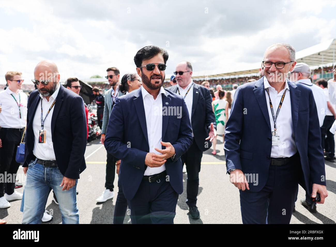 BEN SULAYEM Mohammed (uae), President of the FIA, DOMENICALI Stefano ...