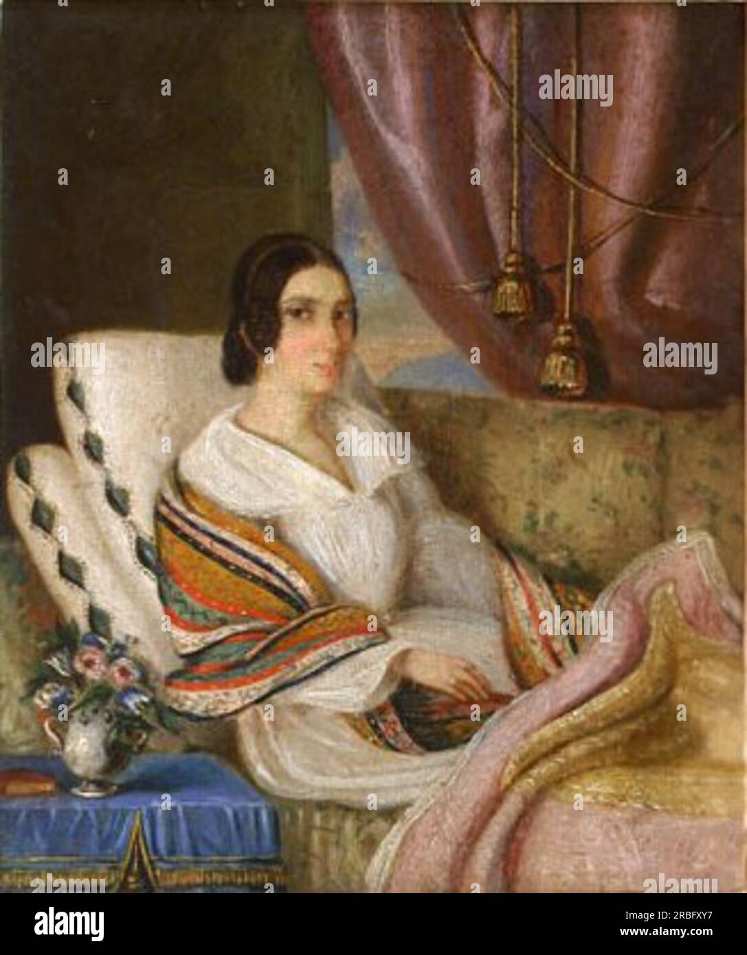 Convalescence by Constantin Daniel Rosenthal Stock Photo - Alamy