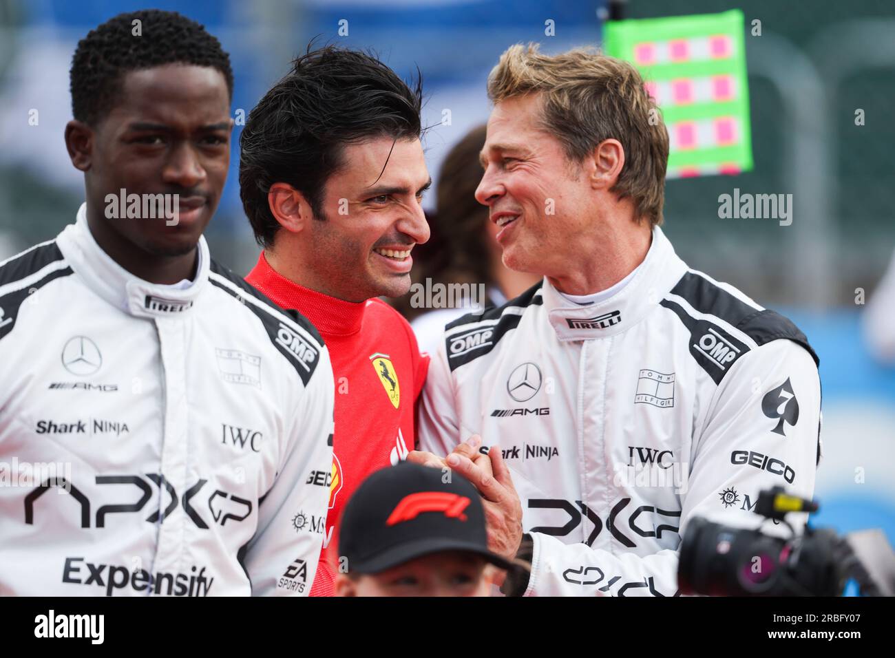 starting grid, grille de depart, IDRIS Damson Alade-Bo (GBR), actor ...