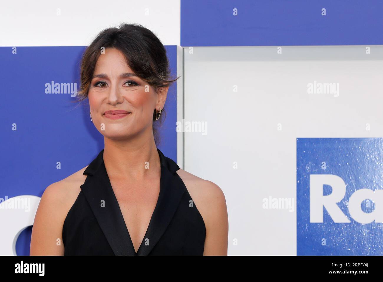 Naples, Italy. 07th July, 2023. Naples, Radio and TV Production Center, Presentation of Rai 2023 ...