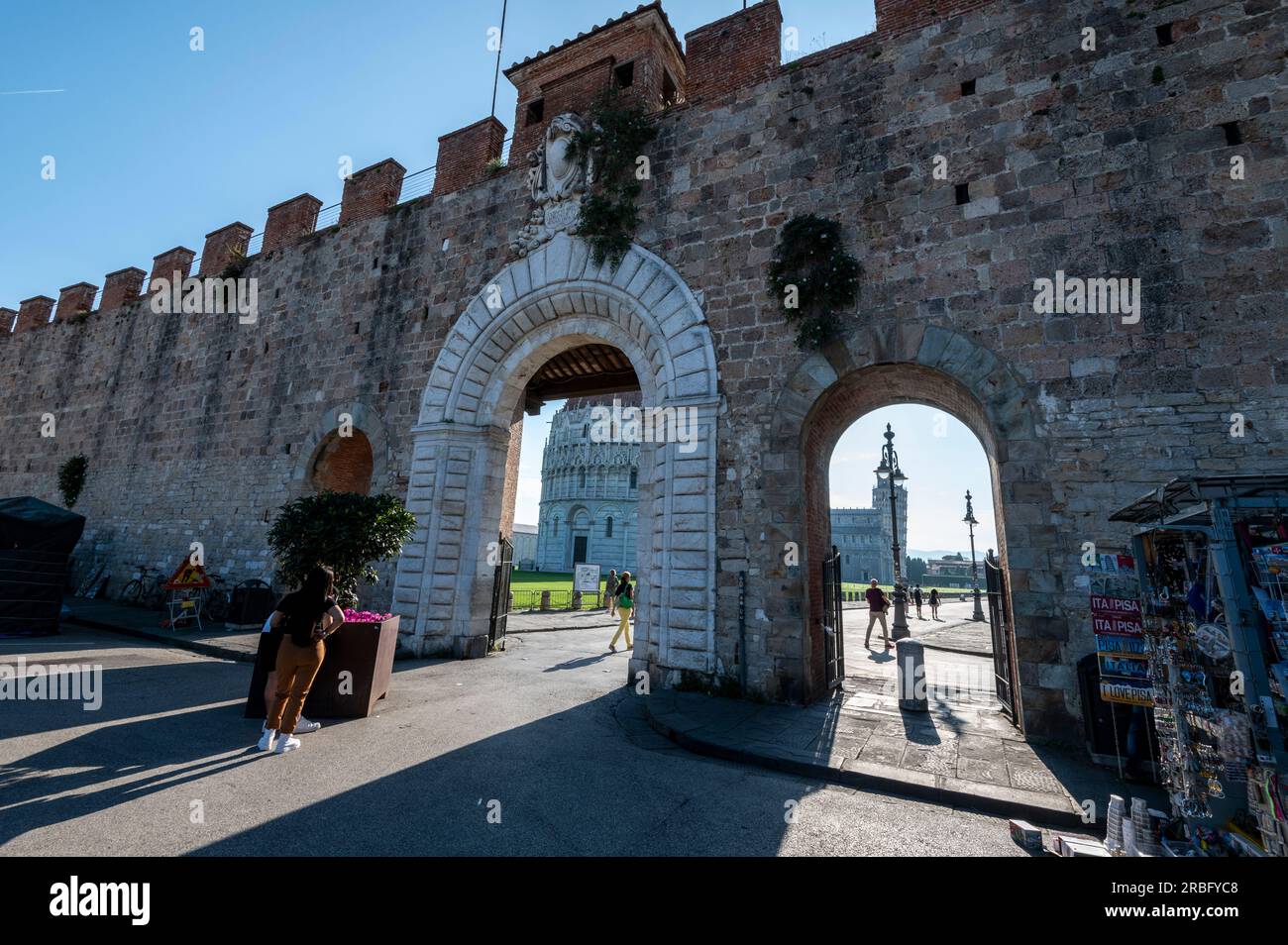 One of the main medieval gate entrances which is part of the old ...