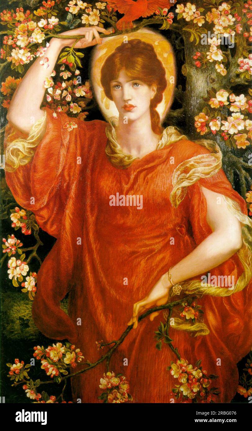 A Vision of Fiammetta 1878 by Dante Gabriel Rossetti Stock Photo - Alamy