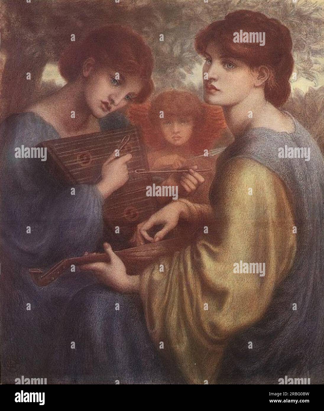 The bower meadow dante gabriel rossetti hi-res stock photography and ...