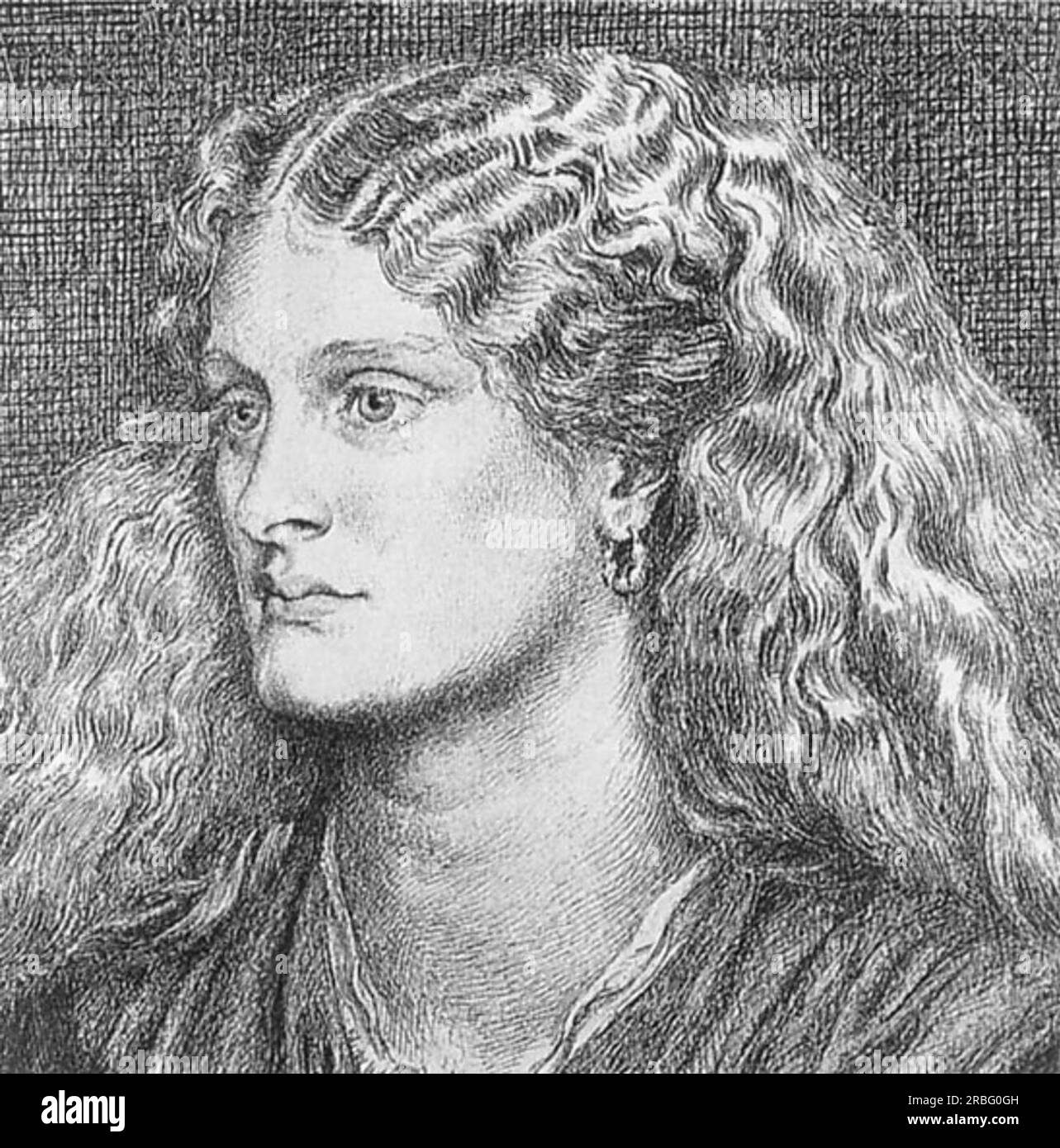 Dante gabriel rossetti pen hi-res stock photography and images - Alamy