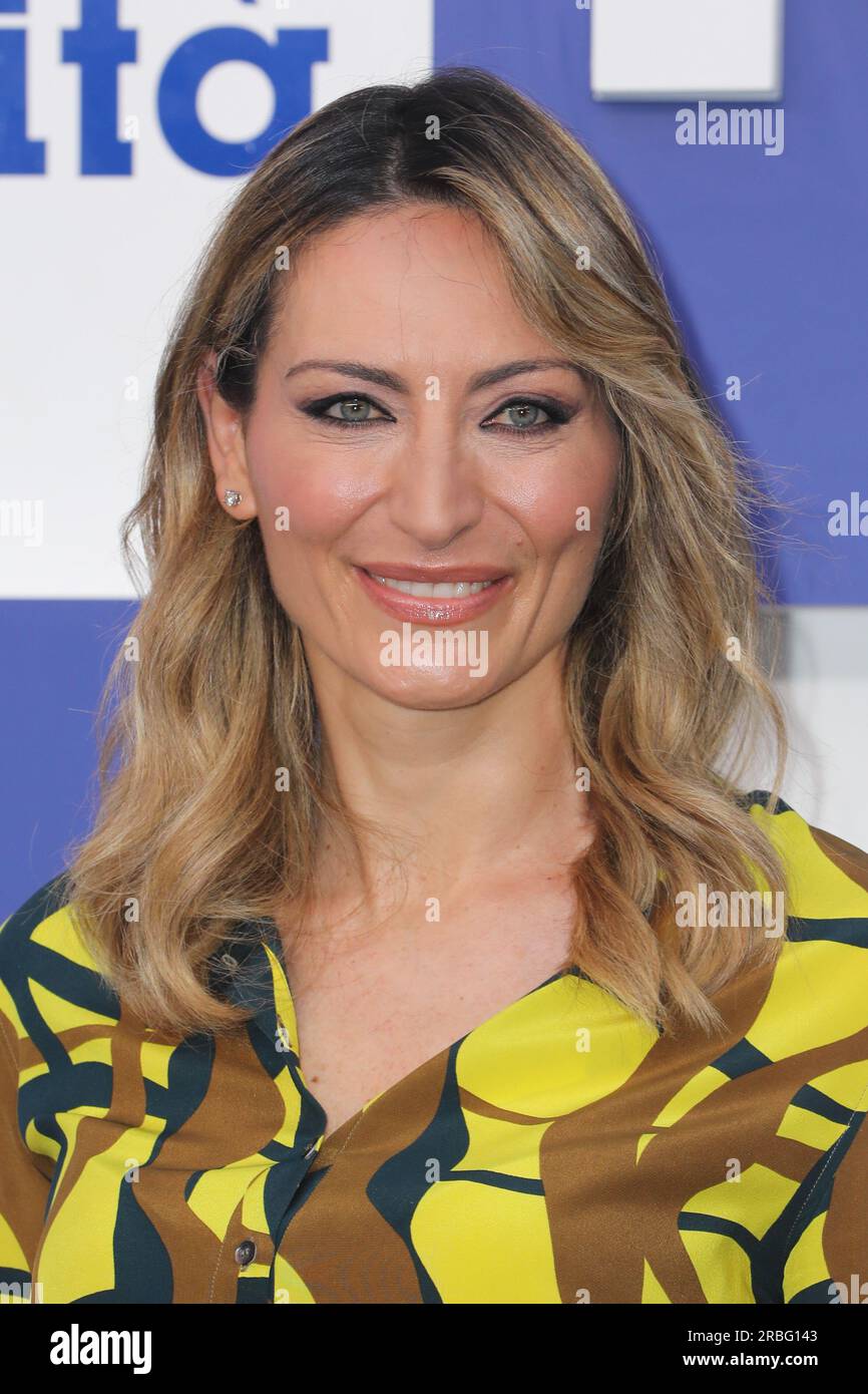 Naples, Italy. 07th July, 2023. Naples, Radio and TV Production Center, Presentation of Rai 2023 ...