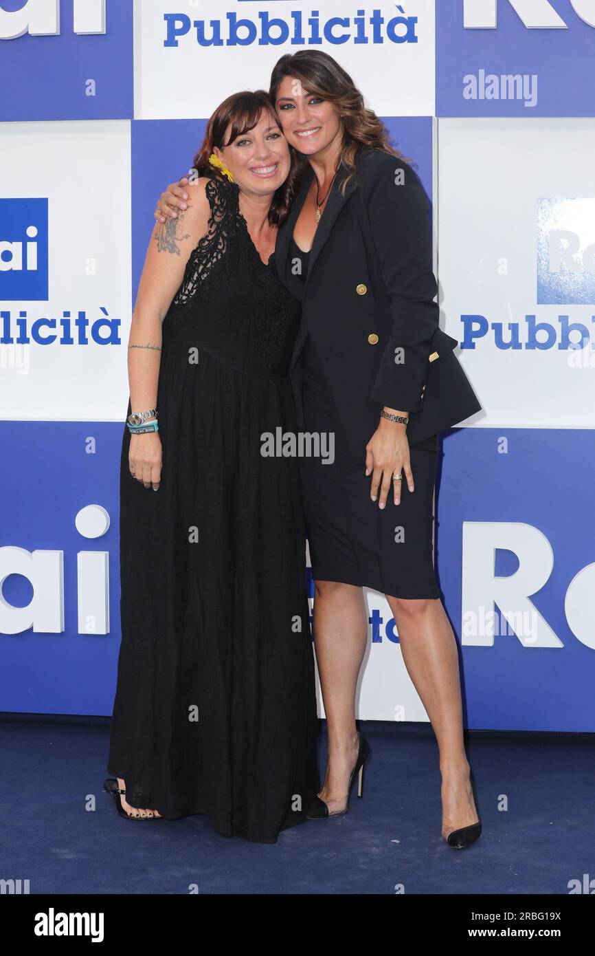Naples, Italy. 07th July, 2023. Naples, Radio and TV Production Center ...