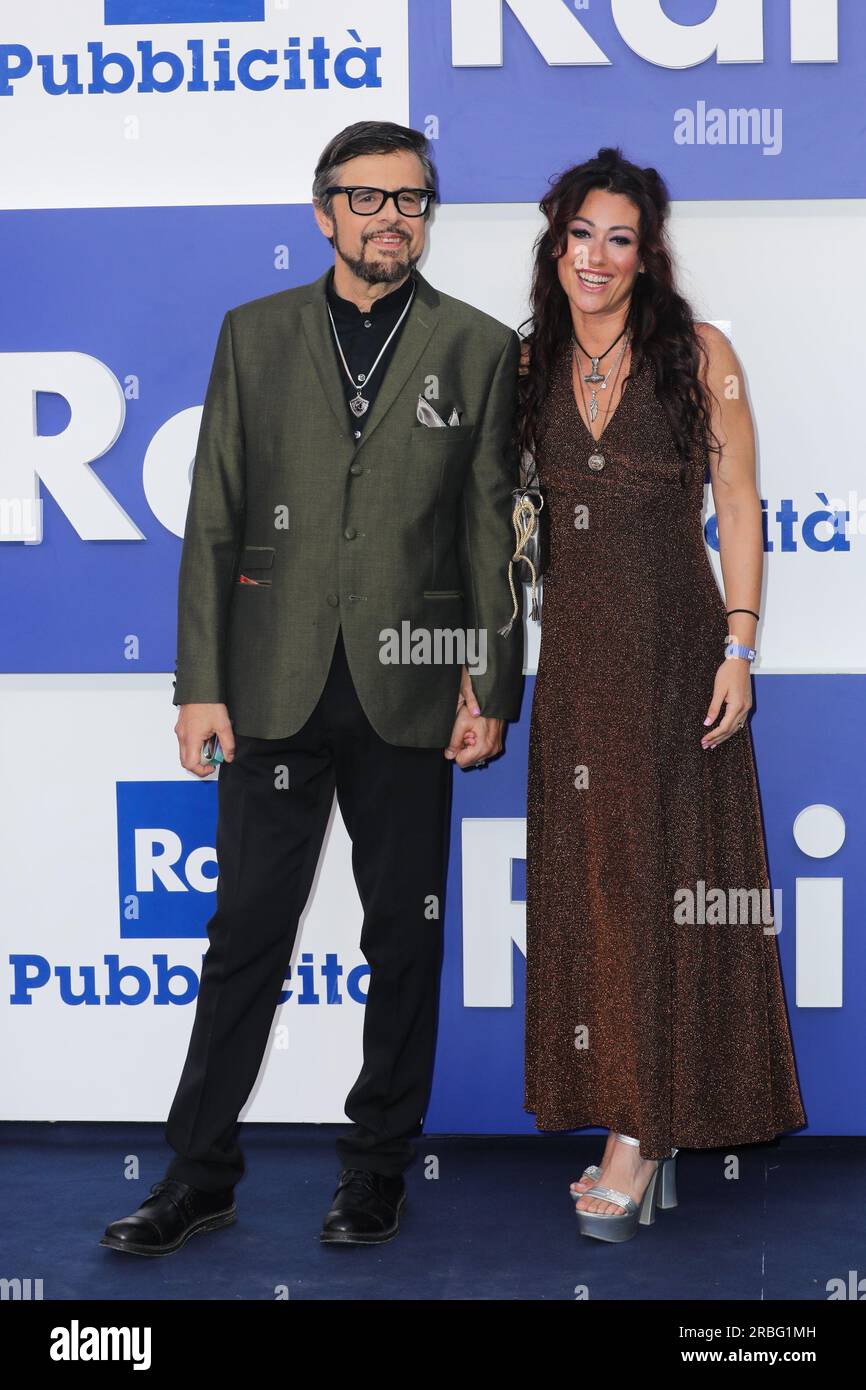 Naples, Italy. 07th July, 2023. Naples, Radio and TV Production Center ...