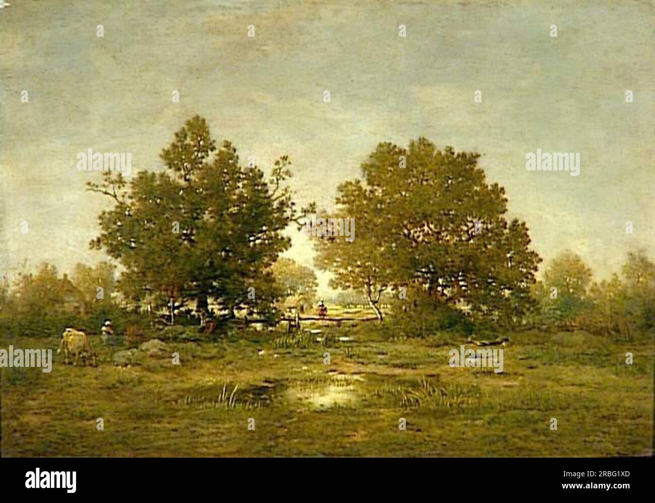 Theodore rousseau 1855 hi-res stock photography and images - Alamy