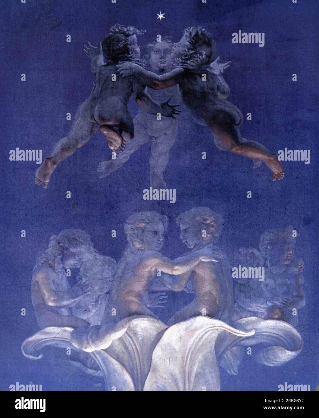 The Great Morning by Philipp Otto Runge Stock Photo - Alamy