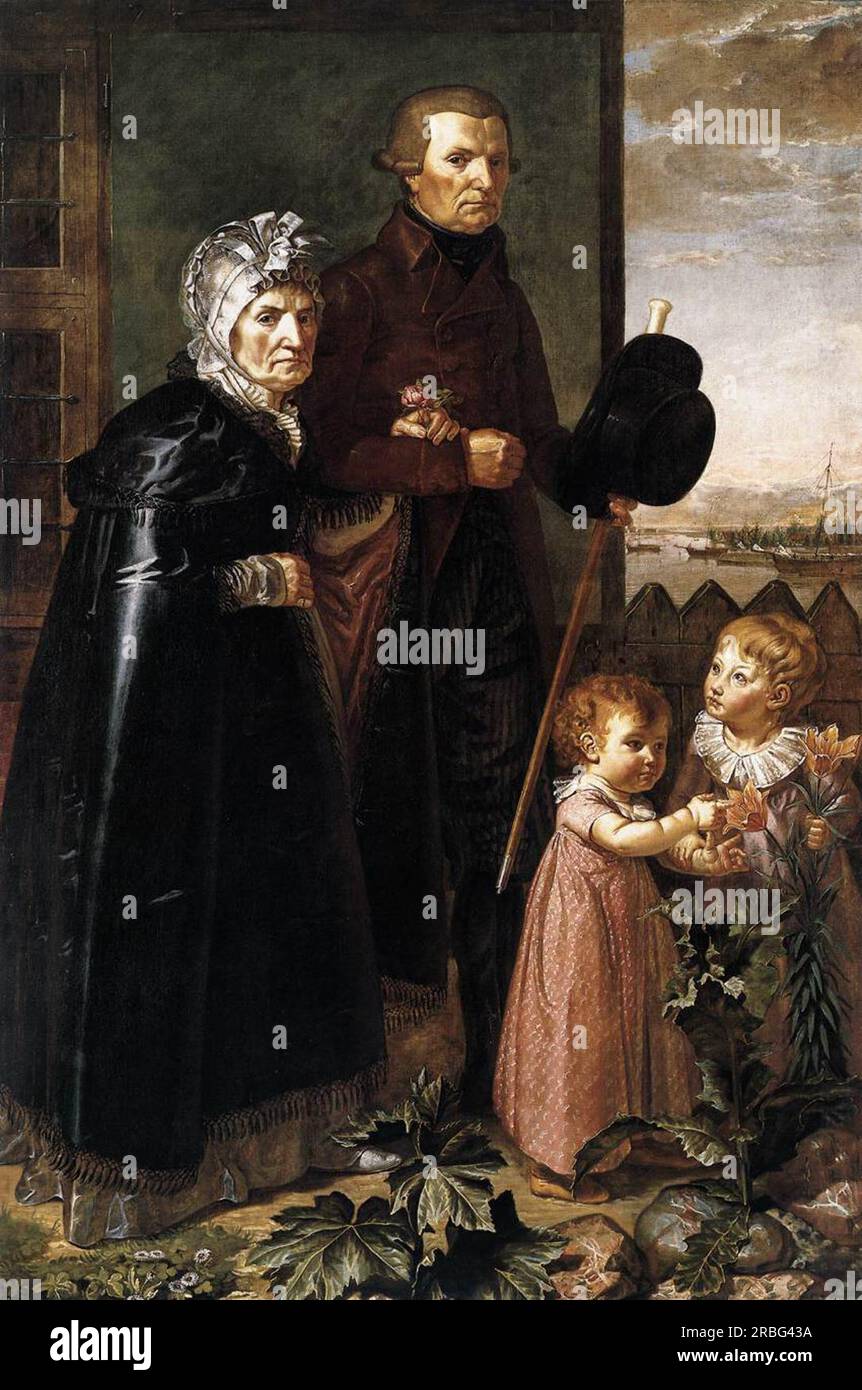 The Artist's Parents 1806 by Philipp Otto Runge Stock Photo - Alamy