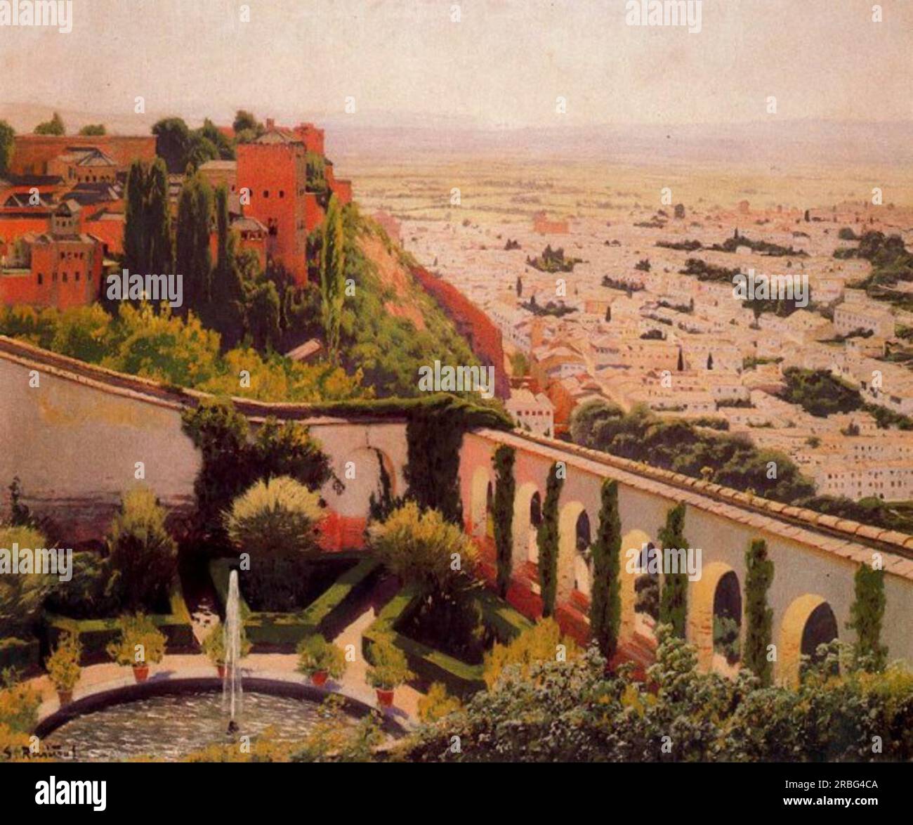 Santiago rusiñol artist hi-res stock photography and images - Alamy