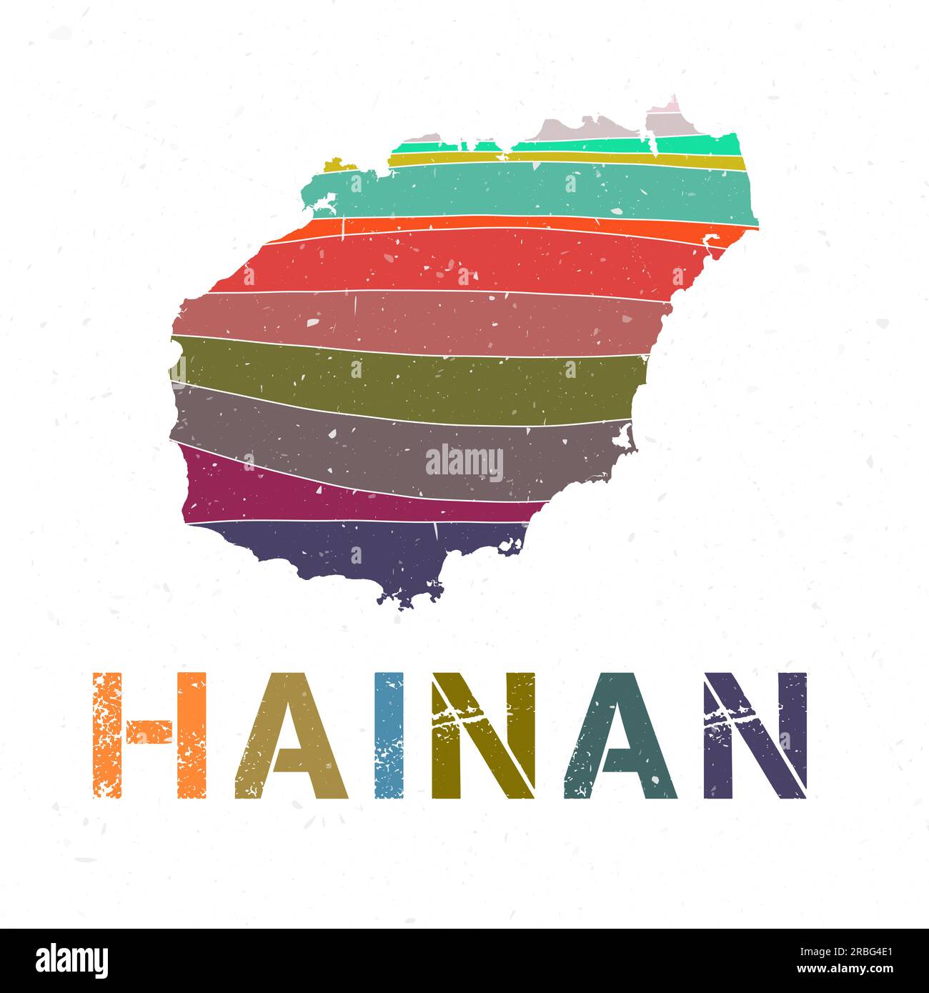 Hainan map hi-res stock photography and images - Alamy