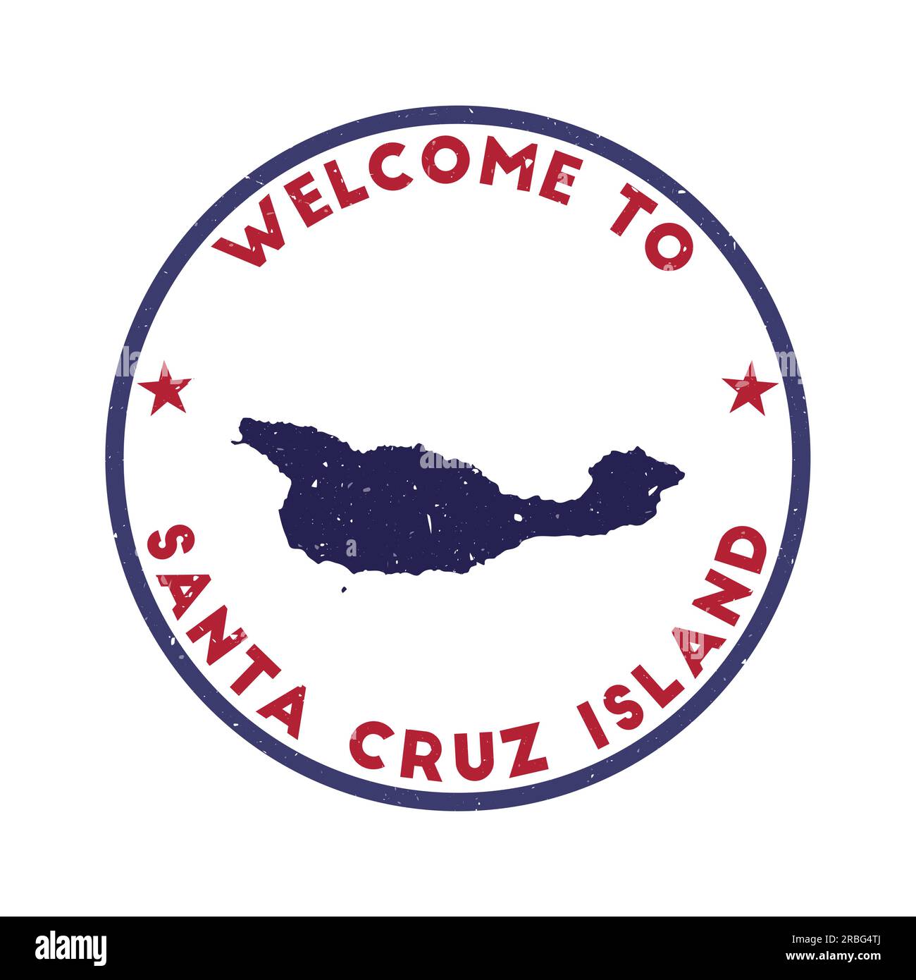 Santa cruz island stamp hi-res stock photography and images - Alamy