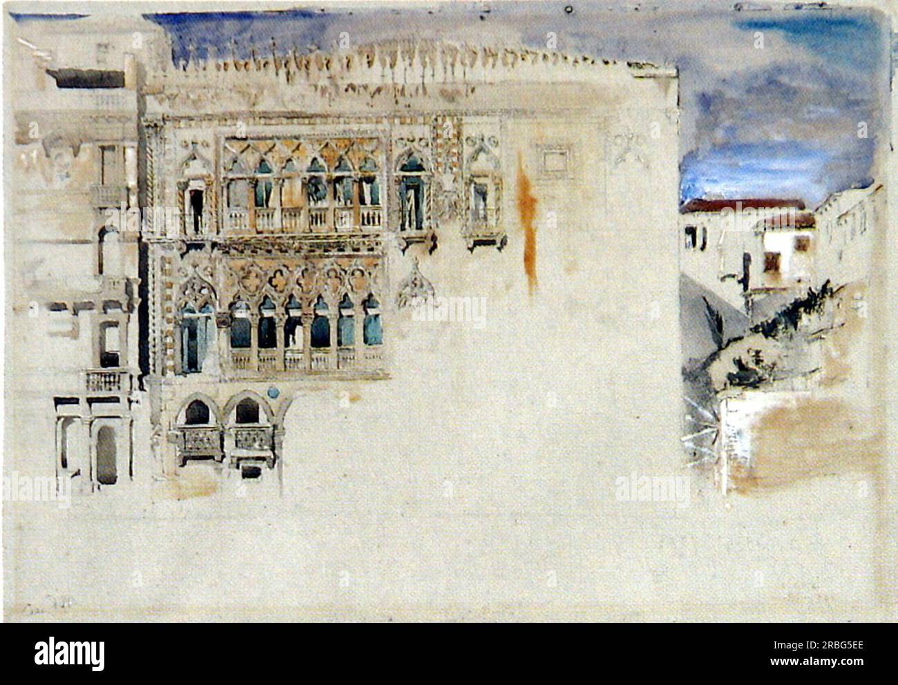 The casa d oro venice hi-res stock photography and images - Alamy