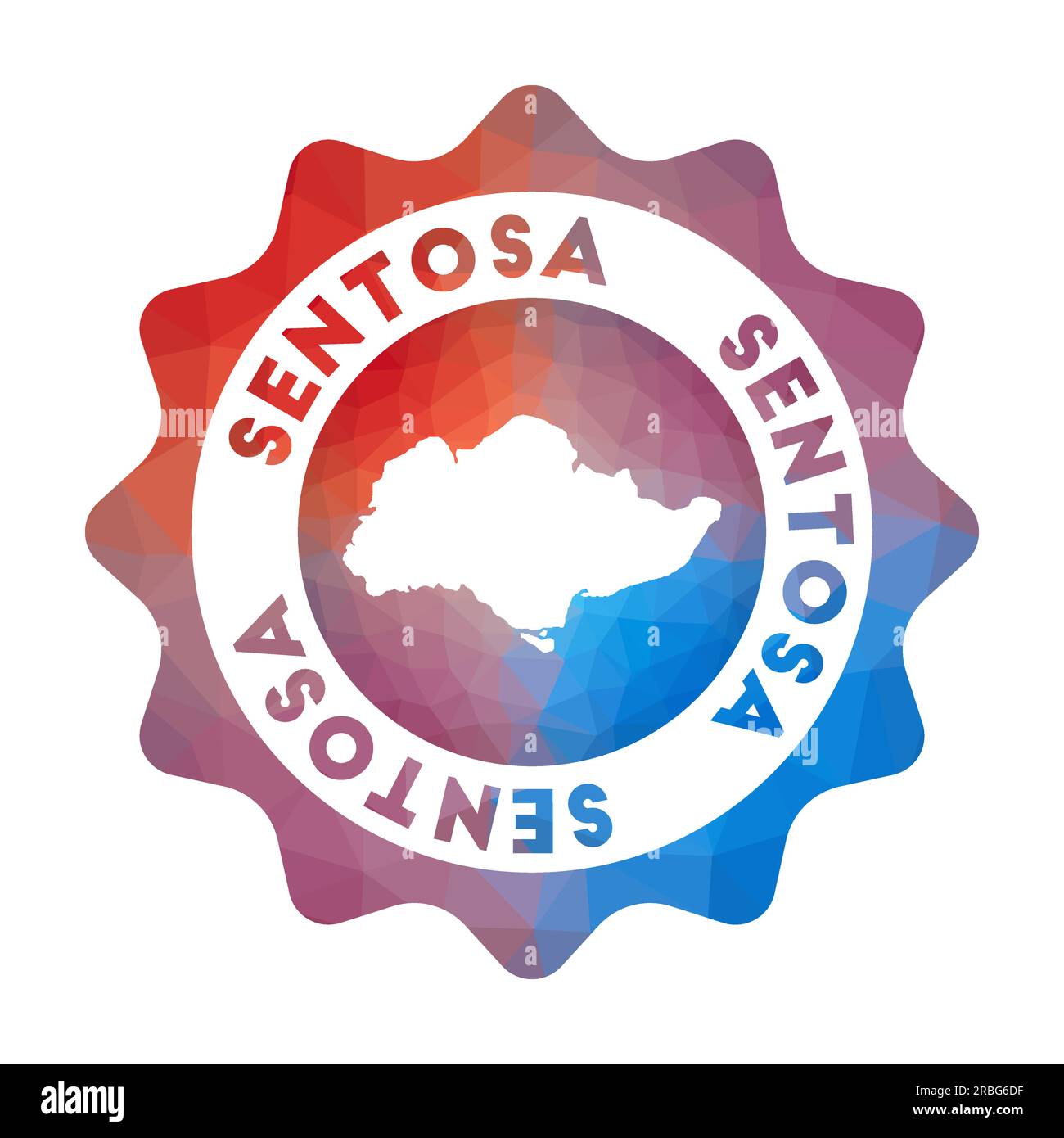 Sentosa island singapore travel Stock Vector Images - Alamy