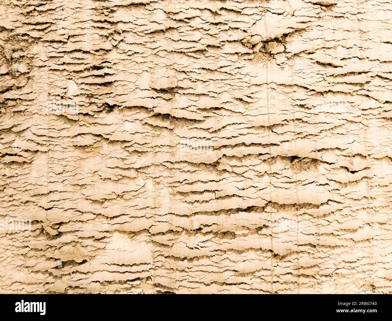 Compressed sand texture on a construction site. Useful as background of ...
