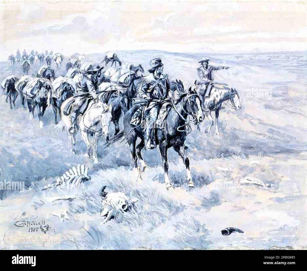 Trappers historical hi-res stock photography and images - Alamy