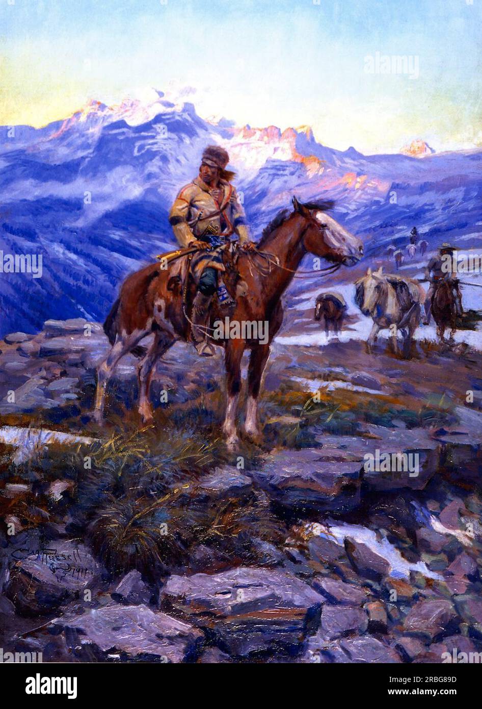 Trappers historical hi-res stock photography and images - Alamy