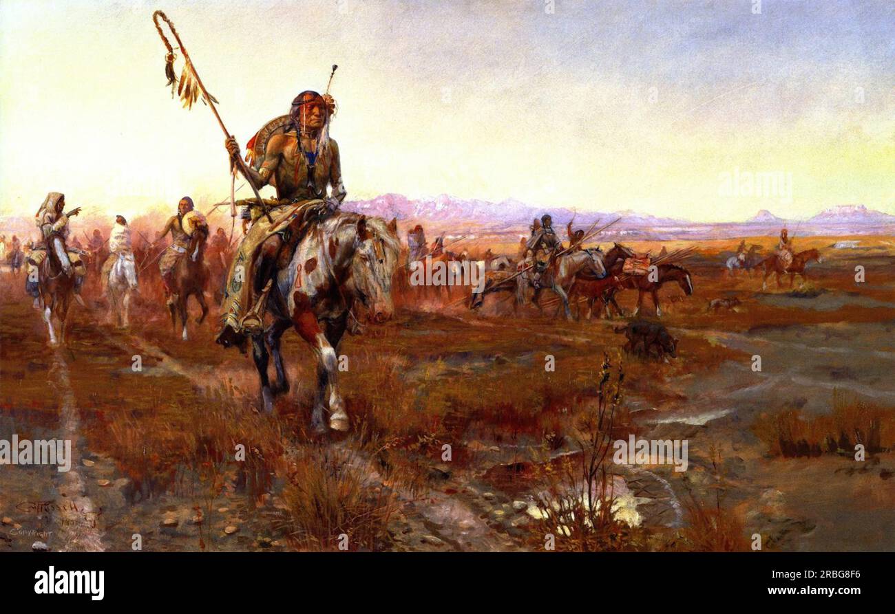 Native american medicine man historical hi-res stock photography and ...