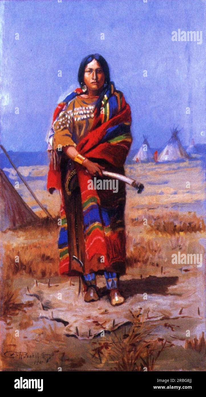 Indian squaw hi-res stock photography and images - Alamy