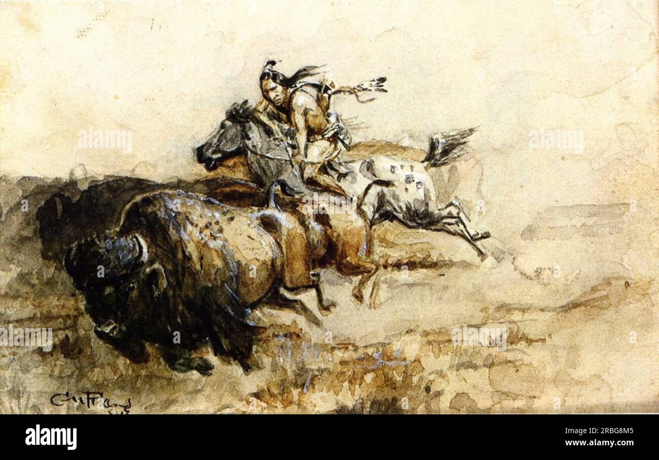 Vintage picture of horseback hunter hi-res stock photography and images ...