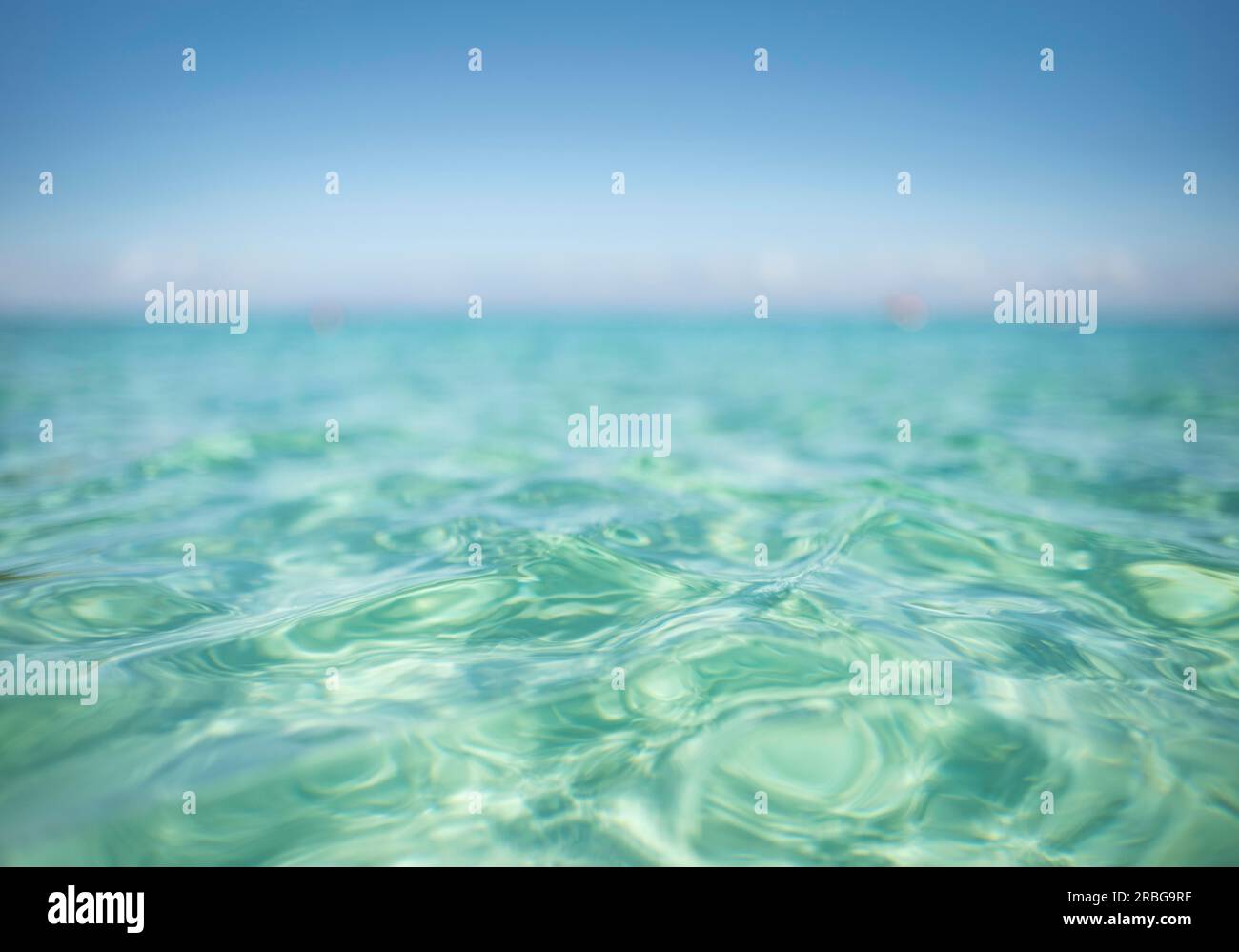Turquoise sea, picture background Stock Photo - Alamy