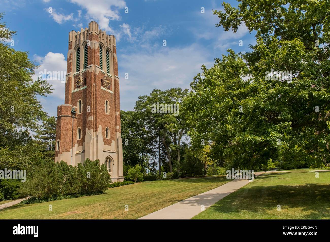 The Beaumont Tower is a structure on the campus of Michigan State ...